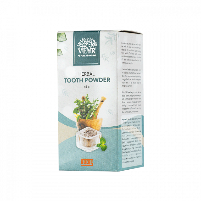 Herbal Tooth Powder 65g - Roots Veyr