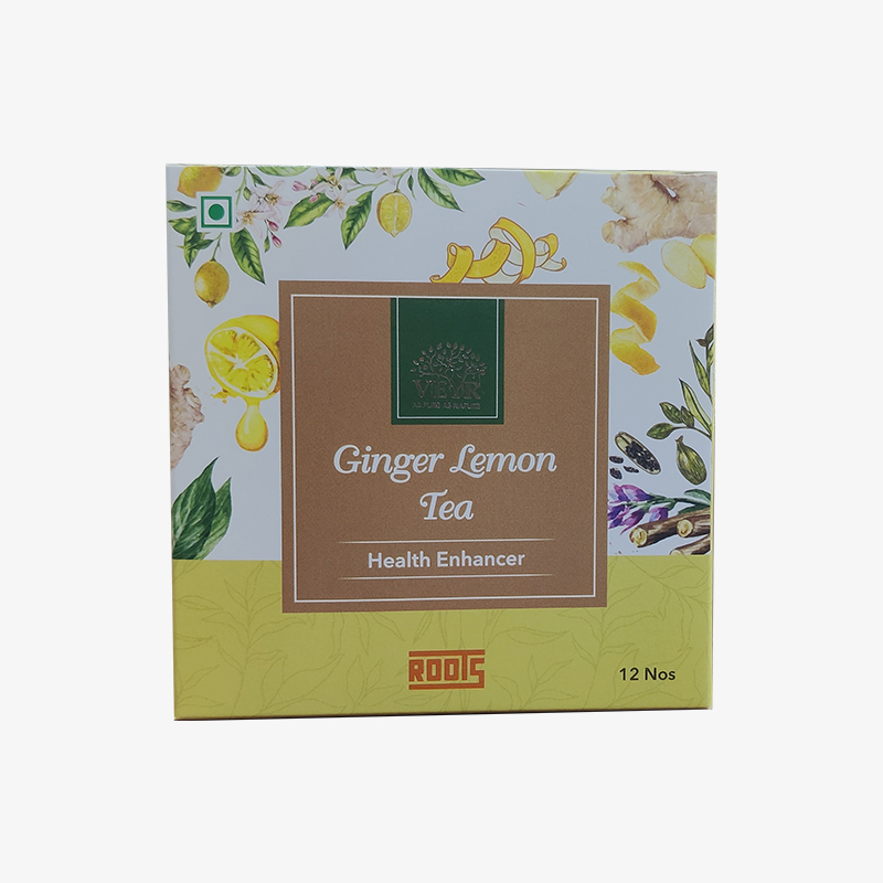 Ginger lemon tea - Roots Veyr