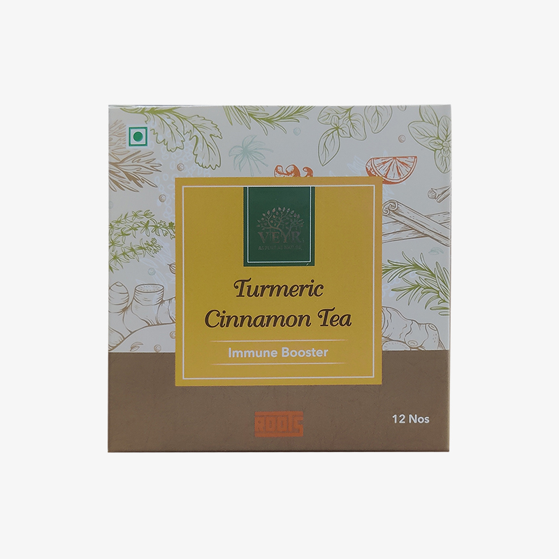 Turmeric Cinnamon Tea - Roots Veyr